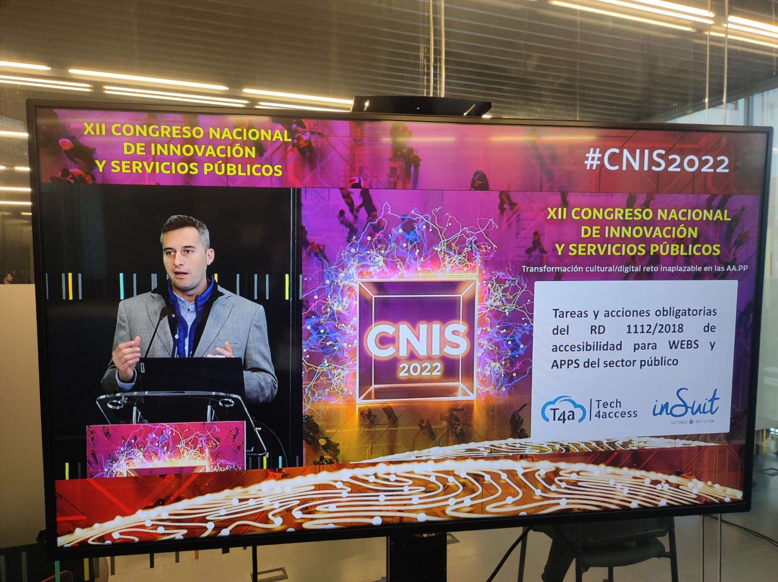 inSuit participa en el CNIS 2022 impartiendo un taller y una ponencia